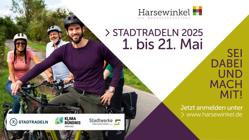 STADTRADELN in Harsewinkel vom 1. bis 21. Mai 2025 - CarlMakesMedia